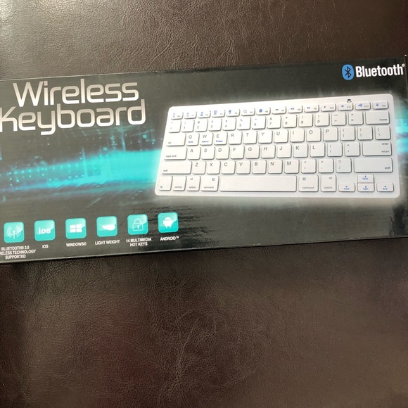 Other | Mini Wireless Keyboard White | Poshmark